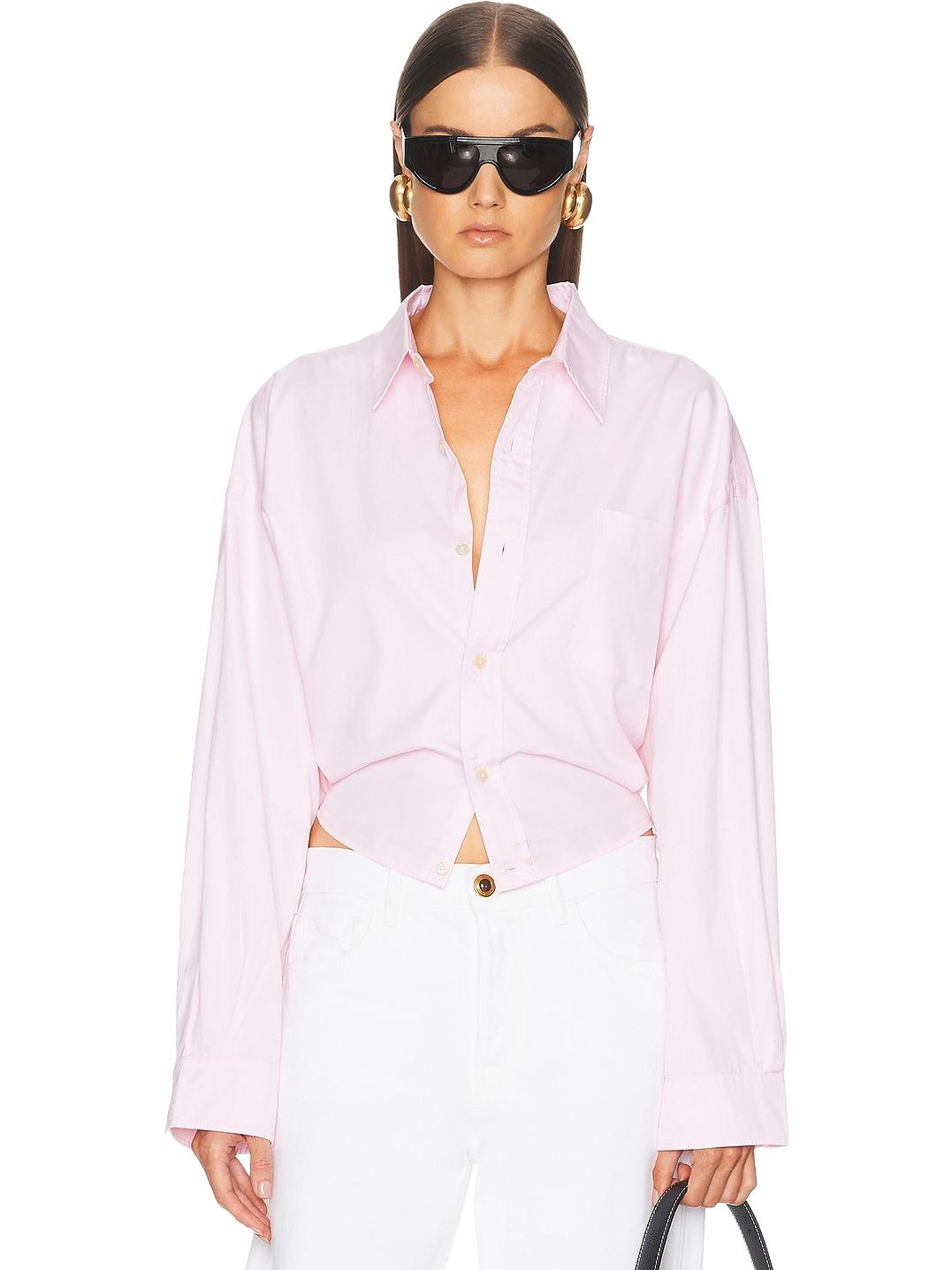 R13 R13 Split Hem Boyfriend Shirt
